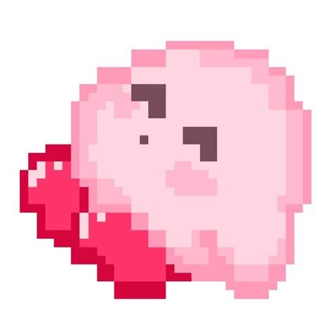 Kirby Pixel Art D Pósteres Vintage Dibujos Dibujos En Cuadros
