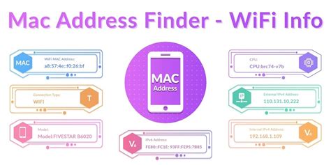 دانلود برنامه اندروید پیدا کردن مک آدرس Mac Address Finder WiFi Info Ad Free