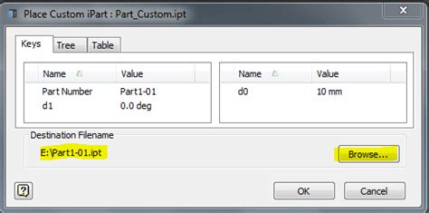 Custom Iparts Location Autodesk Community