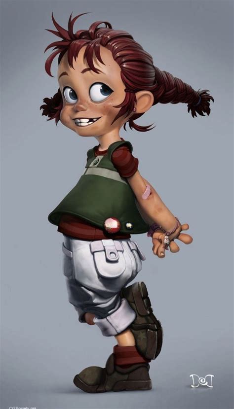 Nena By David Cabrera Character Design Cartoon Styles