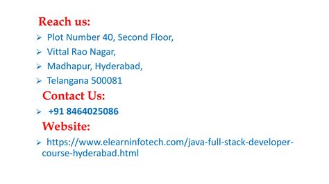 Java Full Stack Developer Course In Hyderabadpptx