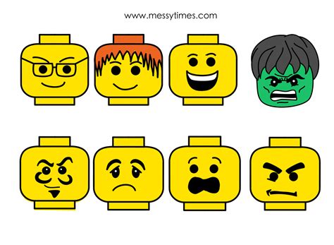 Lego Head Vector At Getdrawings Free Download