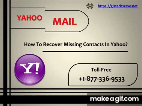 How To Recover Missing Contact In Yahoo Mail On Make A GIF