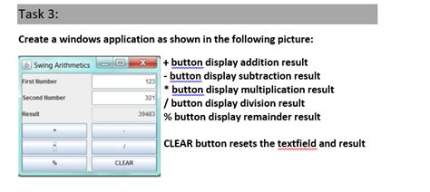 Solved Task Create A Windows Application As Shown In The Chegg