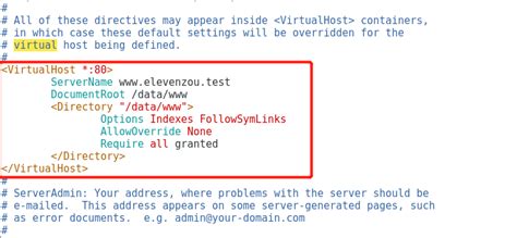 WebServer的安装与配置 ElevenZou的博客