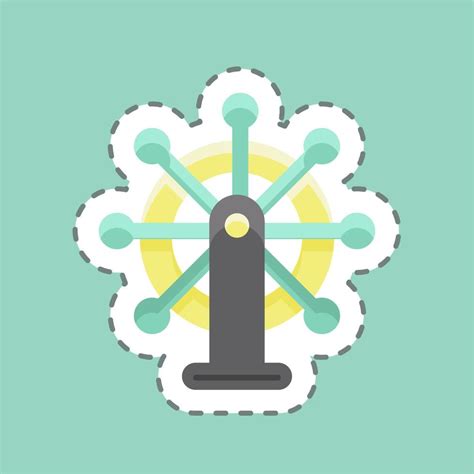 Sticker Line Cut Leadership Suitable For Startup Symbol Simple Design
