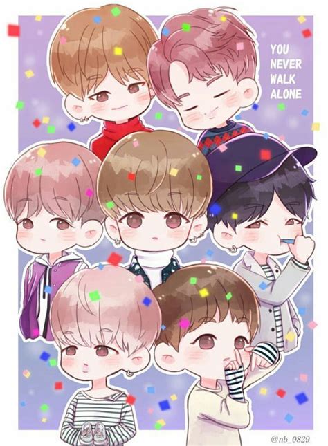 Tổng Hợp Hình Couple Chibi Bts Bts Bts Fanart Bts Chibi Anime Chibi