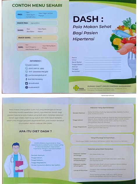 Leaflet Hipertensi Dash Pdf