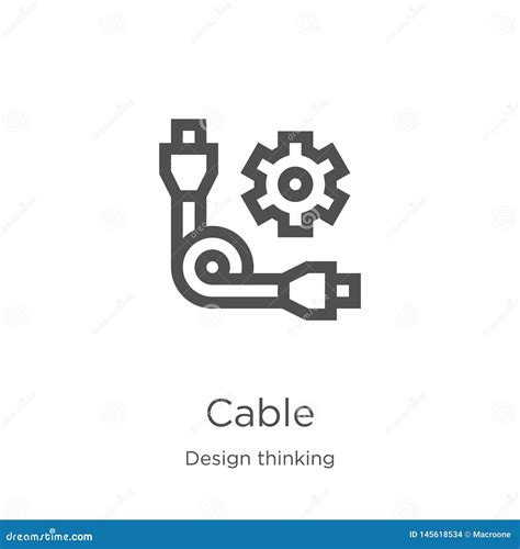 Thinking Collection Line Vector Icons And Signs Analyzing Ideating Brainstorming Imagining