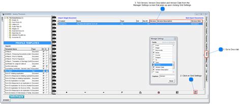 Configure Grid Settings