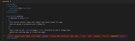 Build Ionic With Adobe Analytics Stack Overflow