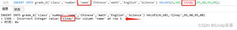 Mysql报错：1366 Incorrect Integer Value ‘xx‘ For Column ‘xx‘ At Row 1的解决方法mysql 1366 Csdn博客