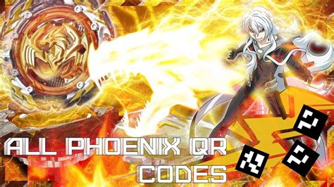 Gold Beyblade Qr Code Phoenix Beyblade Requiem Revive