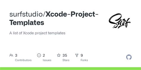 Github Surfstudioxcode Project Templates A List Of Xcode Project
