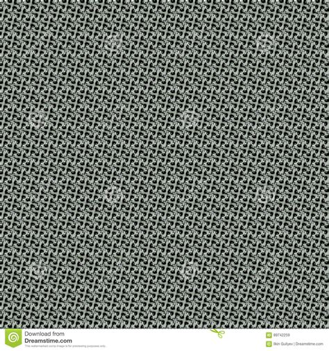 Abstract Seamless Dark Geometric Pattern Of Prisms Or Crosses Geometry