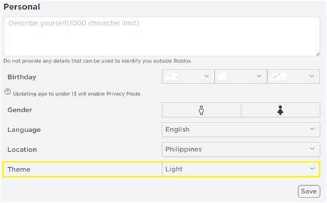 How To Enable Dark Mode For Roblox