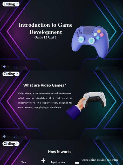 unit 1 introduction to game development pdf