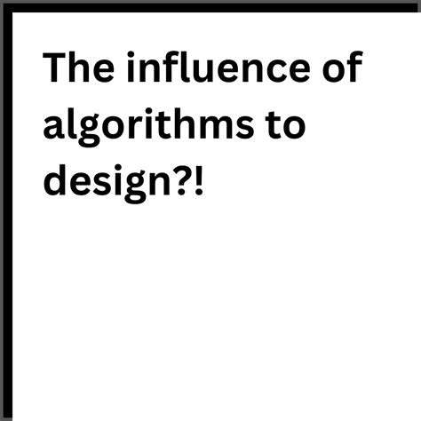 The Influence Of Algorithms To Design — Studio De Schutter