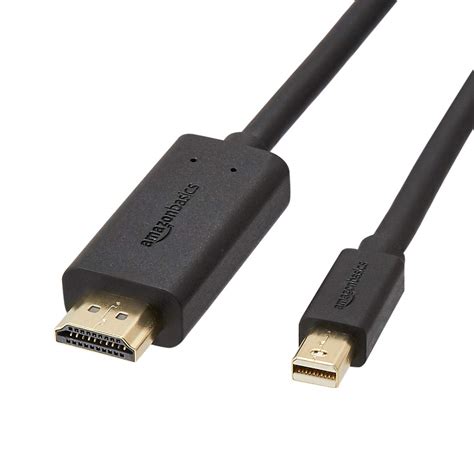 AmazonBasics Mini Display Port To HDMI Cable Feet Gold Buy AmazonBasics Mini Display Port