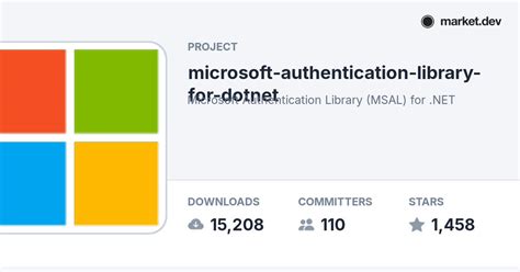 Microsoft Authentication Library For Dotnet Ecosystem Directory