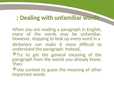 Reading Comprehension Skillsandpredicting And Previewing Ppt