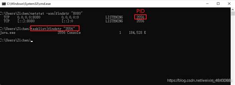 端口占用 结束进程 端口 Tomcat Error Running ‘tomcat 8524‘ Address Localhost1099 Is Already In Use