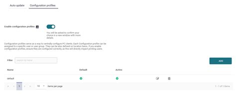 Ricoh Cloudstream Client Configuration Profiles