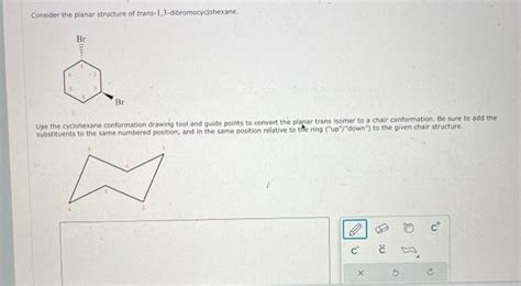 [solved] Consider The Planar Structure Of Trans 1 3 Dibro