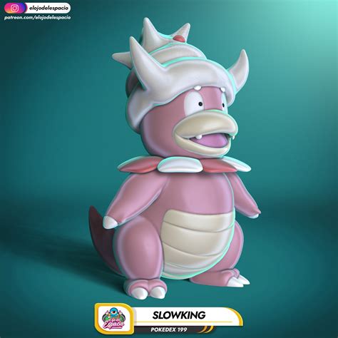 3d File Pokemon 199 Slowking 🐉・3d Printable Model To Download・cults