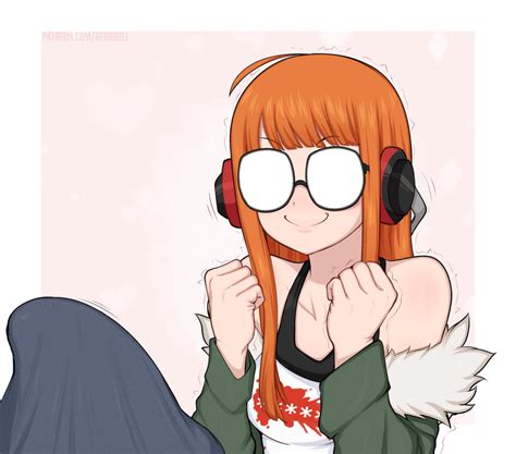 Sakura Futaba Persona And More Drawn By Afrobull Danbooru