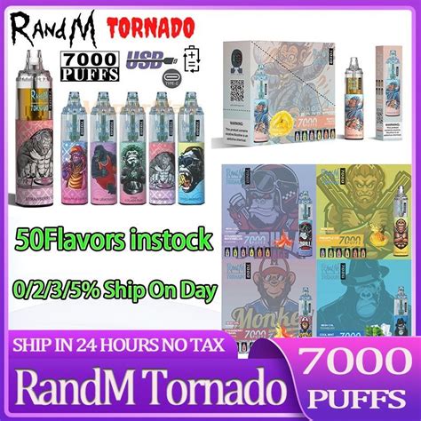 Original Randm Tornado 7000 Puffs Disposable Vape Pen Electronic