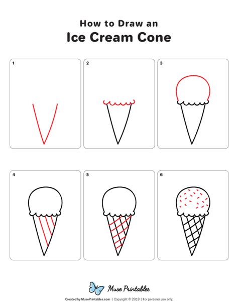 How To Draw An Ice Cream Cone Artofit