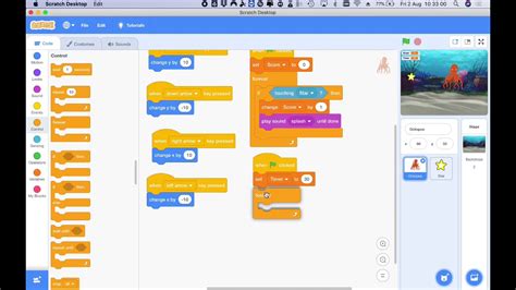 Scratch Making A Chase Game Youtube