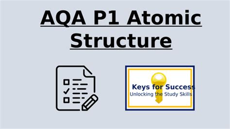 Aqa P1 Atomic Structure Trilogy Combined And Physics Teaching Resources