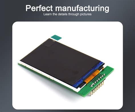 Polcd Wire Spi Tft Lcd Inch X Touch Screen Lcd With Pcb Board