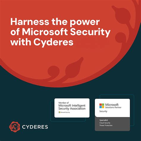 Cyderes Joins The Microsoft Intelligent Security Association