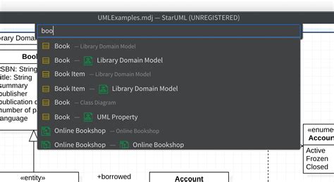 User Interface Staruml Documentation