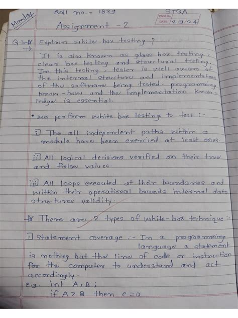 Stqa Assignment 2 Roll No 39 Pdf