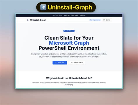 🚀 tired of microsoft graph powershell module headaches merill
