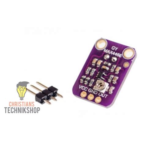 Gy Max4466 Microphone Amplifier Module Ffor Arduino Raspberry Pi 203