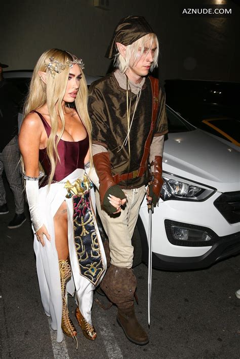 Megan Fox Nude Pussy Slip At Halloween AZNude