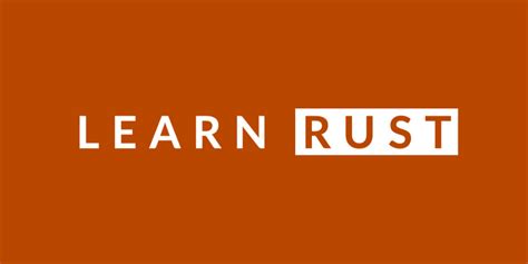 Github Patashalelearn Rust Learn Everything About Rust Here At