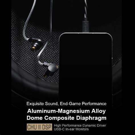 Jual Moondrop Chu Ii Chu 2 Dsp Type C Mic In Ear Monitor Earphone