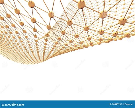 Abstract Network Technology Molecular Structure And Connection Stock Illustration Illustration