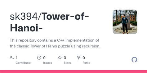 GitHub Sk Tower Of Hanoi This Repository Contains A C Implementation Of The Classic