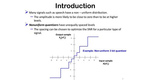 Non Uniform Quantisation In Digital Communication System Pptx