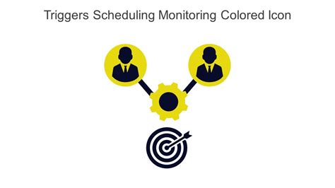 Triggers Scheduling Monitoring Colored Icon In Powerpoint Pptx Png And Editable Eps Format Ppt