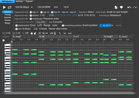 节奏 和弦自动生成器 music developments midi mutator v1 1 0 win mac 编曲资源