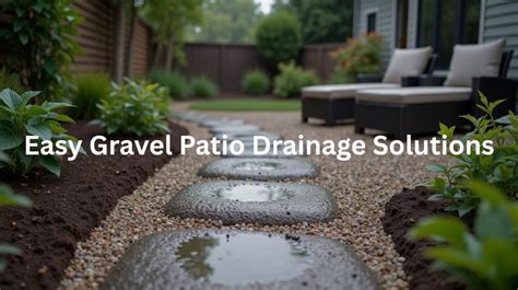 Easy Gravel Patio Drainage Solutions Lapis Patios