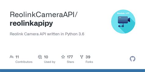 GitHub ReolinkCameraAPI Reolinkapipy Reolink Camera API Written In